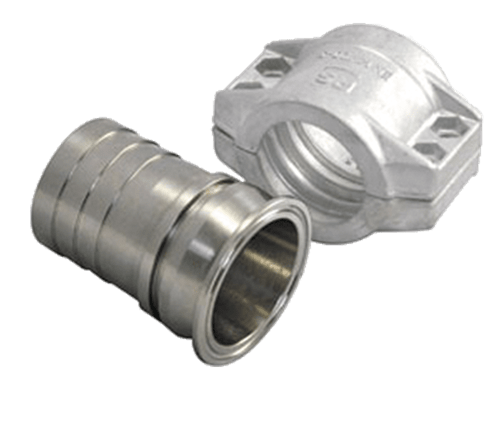 DIN Clamp Bundklemmstutzen in Edelstahl-Armatur | Alfotech